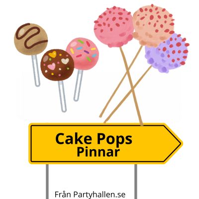 Cake Pops Pinnar & Tillbehör - Stort utbud!